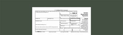 Form 1099 G How To Report Government Payments On Your Taxes Ambrook