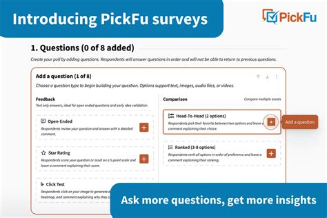 Introducing Pickfu Surveys Ask More Questions Get More Insights The Pickfu Blog