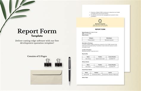 Editable Business Report Templates In Word To Download
