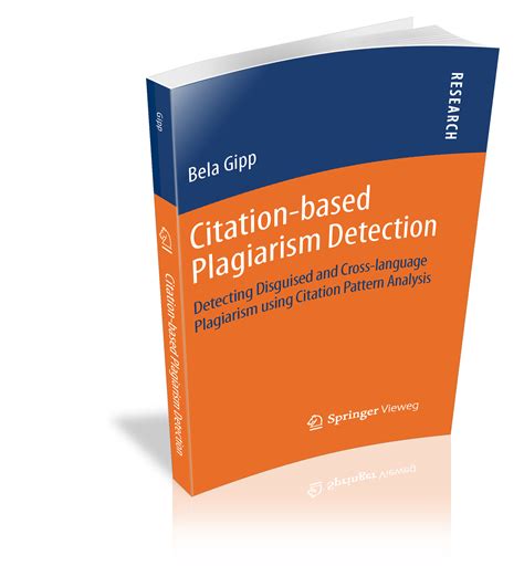 Springer Book Citation Based Plagiarism Detection Prof Dr Bela Gipp University Of