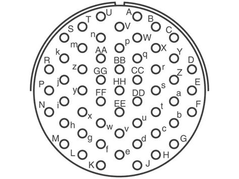 Mil Dtl 26482 Series Circular Connector [ms3122e 22 55p] Communica