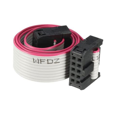 Gray 10 Pin 2x5 Pin Idc Ribbon Cable Ecocables