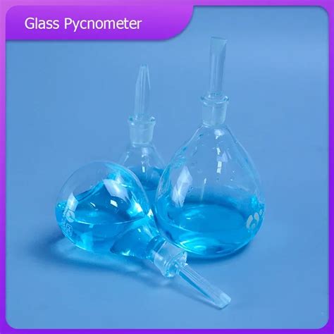 5ml To 100ml Glass Pycnometer Specific Gravity Bottle Picknometer For