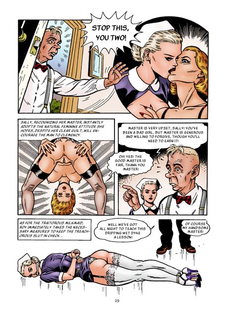 Rule 34 Blonde Hair Bondage Breasts Comic English Text Gagged Garter