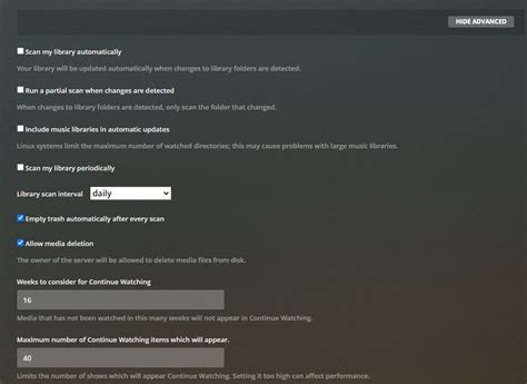 plex docker unable to disable plex library scans r plex