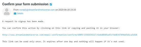 Confirm Form Submission Xtal Enterprises