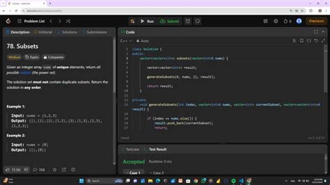 Day Dsa C Leetcode Subsequences Dsa C Subsequences Leetcode Problemsolving