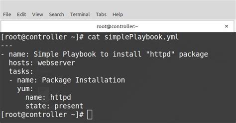 Ansible Simple Playbook