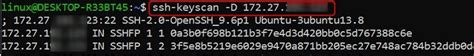 Ssh Keyscan Command In Linux