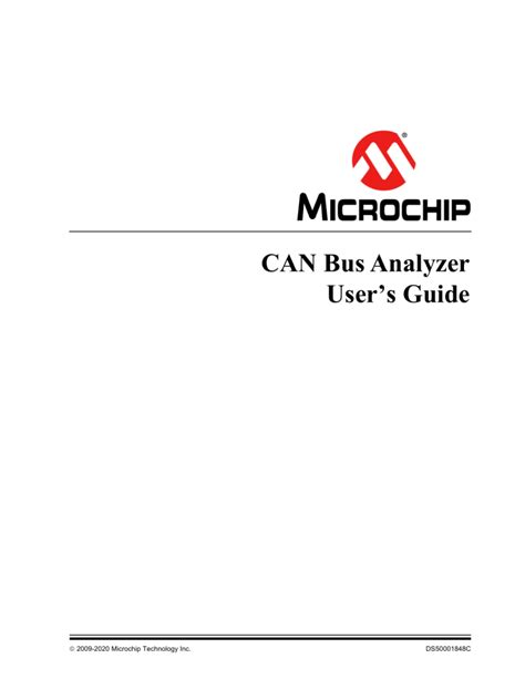 Can Bus Analyzer Users Guide