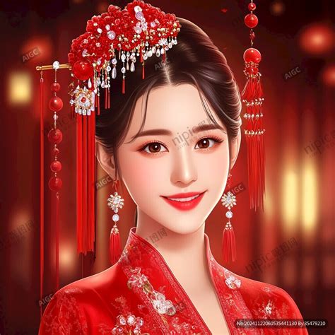 Ai创作图中式新娘插画 写实人物插画 古风嫁衣美女 漫画中式新娘 转手绘 立绘美女 手绘美女拜年 漫画古装新娘 原创手绘新娘头像 鼠绘模特 中式卡通新娘 手绘新人头像 古典宫廷贵妃 古风美女