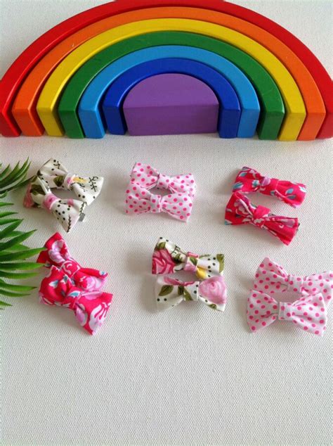 Easy And Quick Diy Bow Hair Clips For Girls Sew Crafty Me