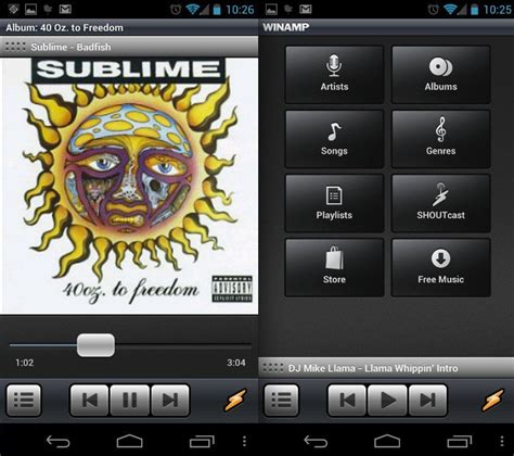 Winamp For Android Updated With Tons Of New Features R Android