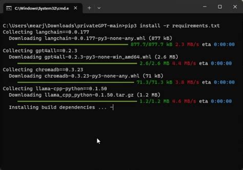 how to train a custom ai chatbot using privategpt locally offline