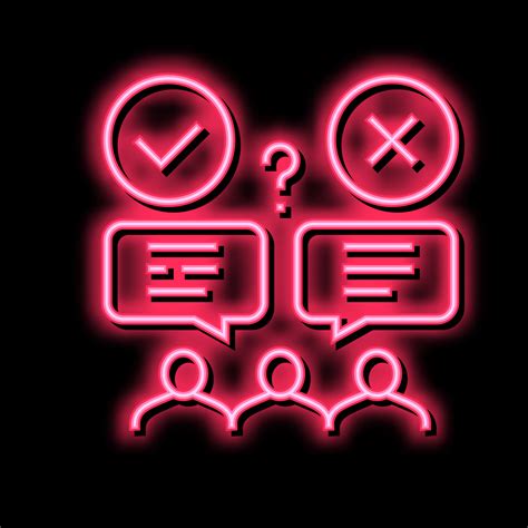 Wrong And Correct Opinion Color Icon Vector Illustration 20525721