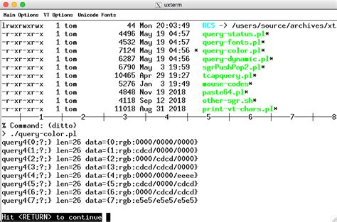 Shell Determining The Max Rgb Value White On A Xterm Like Terminal