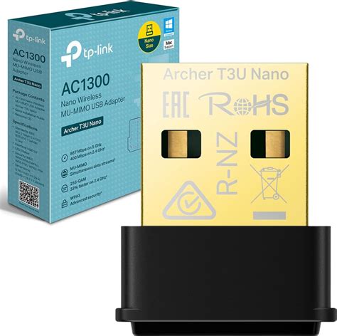 Tp Link Ac Nano Wireless Mu Mimo Usb Adapter Dual Band Miniature Design Supports