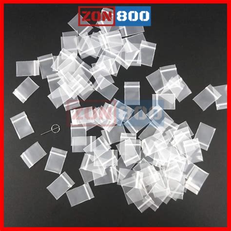 Mini Zip Baggies Plastic Packaging Bags Small Plastic Zipper Bag