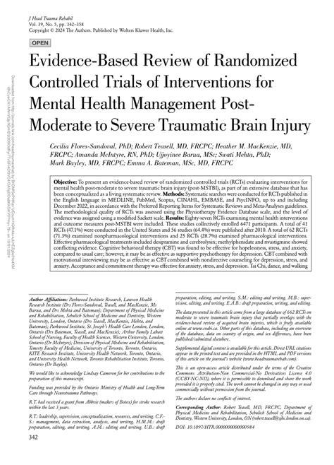 Pdf Evidence Based Review Of Randomized Controlled Trials Of Interventions For Mental Health