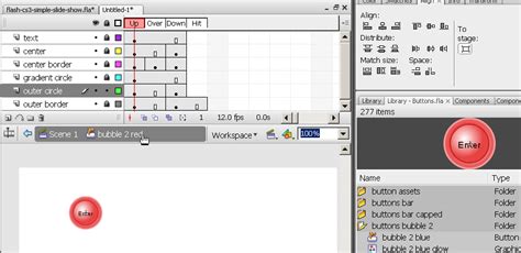 Flash Button Tutorial As2 Edutech Wiki