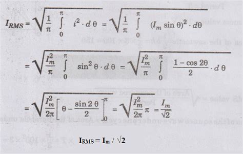 Form Factor And Crest Factor Formula Solved Example Problems