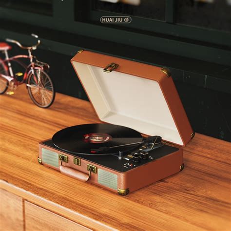 Jual Vinyl Record Player Speaker Bluetooth Pemutar Piringan Hitam