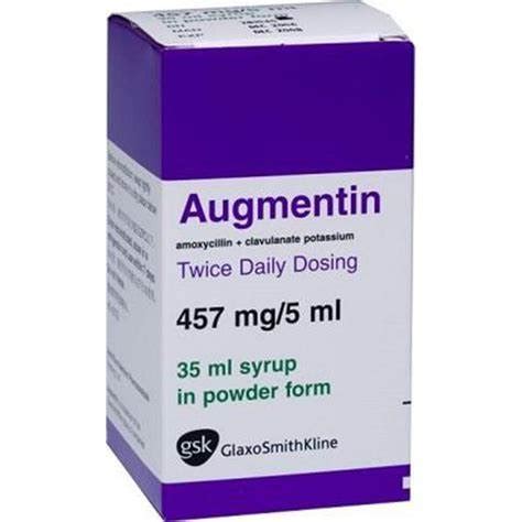 Augmentin Suspension 457mg Onehealthng