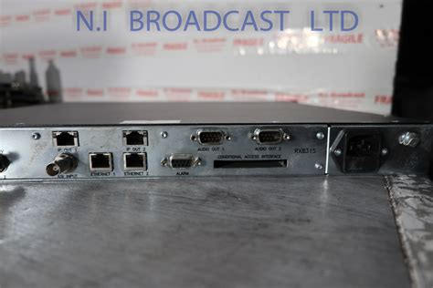 Ericsson Rx8315 IRD Receiver With HD Mpeg4 Dvbs2 16 32 Apsk IP Out Etc N I Broadcast Ltd