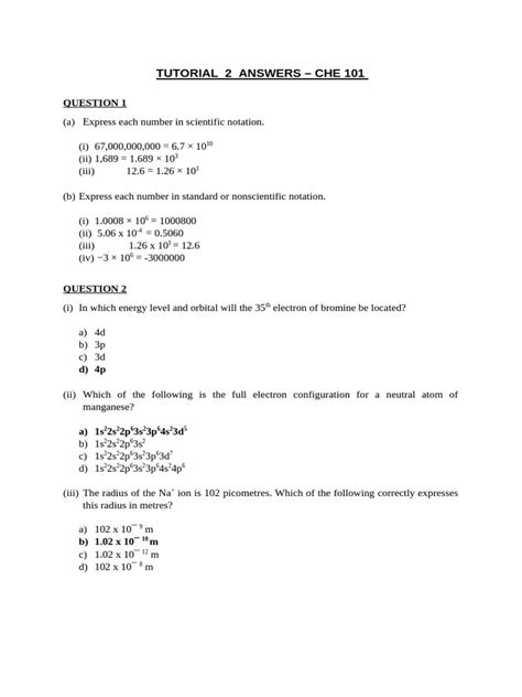 Tutorial 2 Answers Pdf