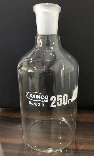 Samco Lab Round Borosilicate Glass Reagent Bottles NARROW MOUTH Capacity 250ml At Rs 235 In Ambala