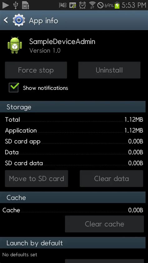 Disable Android Application Uninstallation Using Device Administration Androidsrc