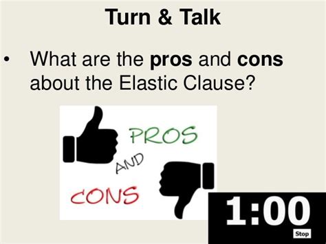 What Is The Elastic Clause Slideshare