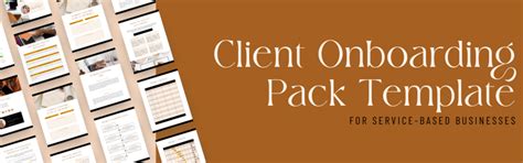 Client Onboarding Pack Template Gina Collection