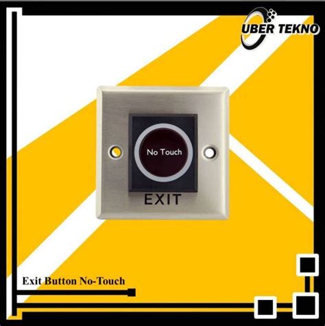 Promo EXIT BUTTON NO TOUCH IR SENSOR CONTACTLESS DOOR EXIT BUTTON DR BARANG STORE Diskon 50