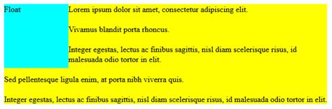 html how to get inline blocks to make space for floats stack overflow