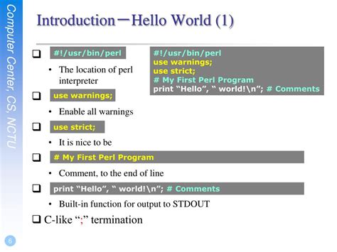 Ppt Perl Programming Powerpoint Presentation Free Download Id3893576