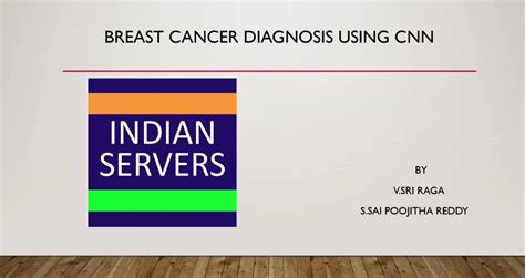 Poojitha Reddy On Linkedin Indianservers Internship Machinelearning