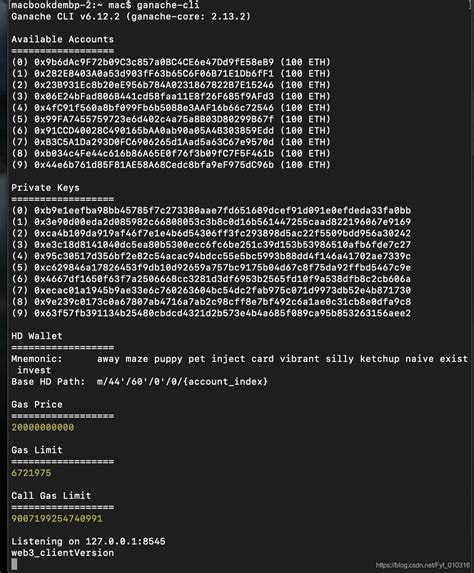 区块链编程java接入web3j访问ganache 节点java Ganache Csdn博客