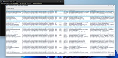 PowerShell installer désinstaller lister les applications malekal