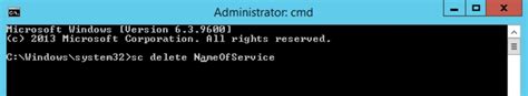 Windows How To Delete A Service Tech Blog Microsoft Google And Amazon