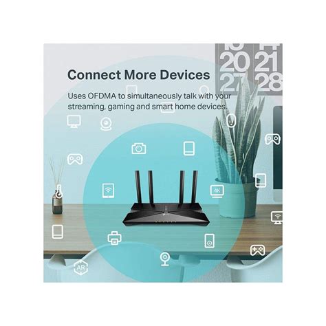 Tp Link Archer Ax Next Gen Wi Fi Router Black