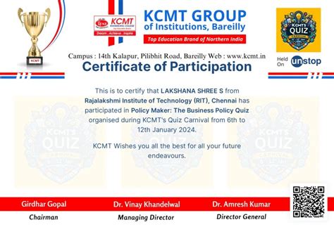 Lakshana Shree On Linkedin Happy To Have Taken Part In The Policy