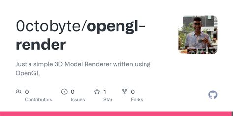 github 0ctobyte opengl render just a simple 3d model renderer