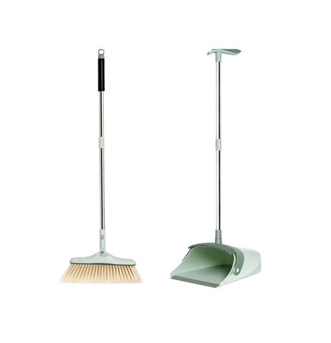 pract pack standing long handle broom and dustpan combo set shop today get it tomorrow