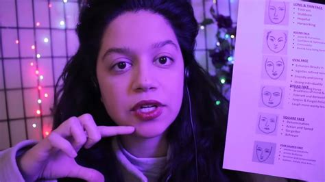 Asmr • Simple Physiognomy Check Head Shape Face Mapping Series Youtube