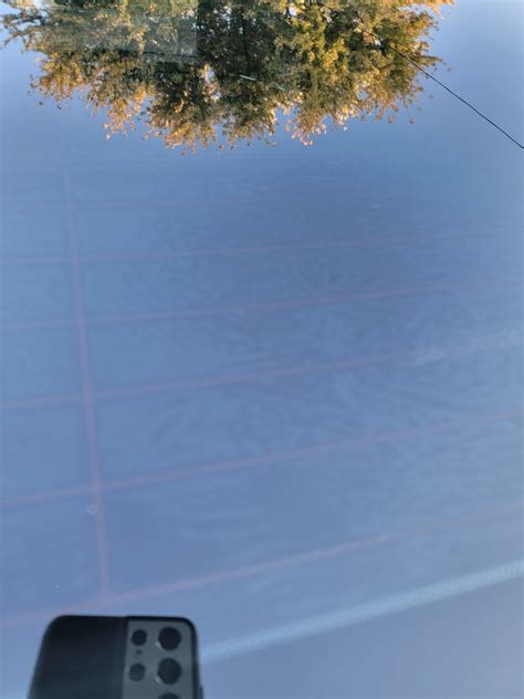 Is This Normal While The Tint Is Curing Sorry This Is My First Time Ever Getting A Tint R