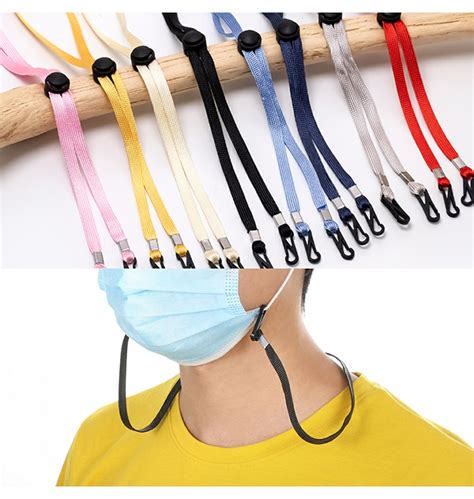 마스크 목걸이 스트랩 분실 방지 걸이 줄 귀 아픔 방지 끈 조절 티몬