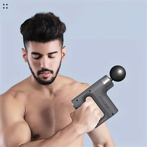 Four Head Fascia Gun Massage Gun Deep Tissue Electric Temu