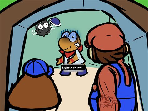 Oc Mario Meets Kooper Rpapermario