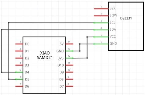 Use Ds3231 Rtc Module With Xiao Samd21 Lindevs